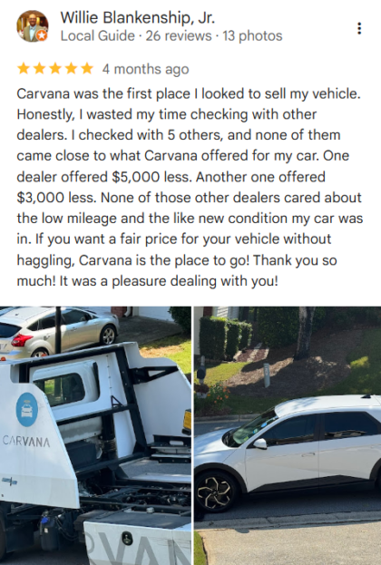 Carvana Review 2026 (Highest Online Offer?)