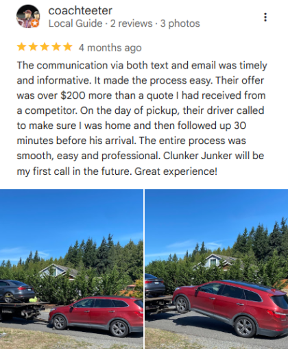 The Clunker Junker Reviews