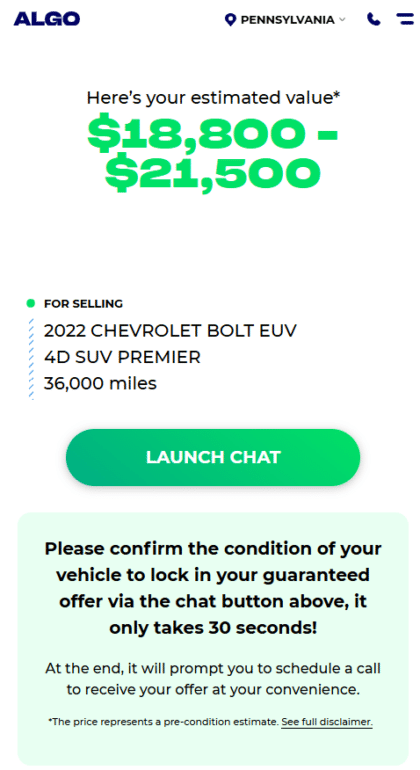 ALGO Review 2026 (Sell Car Remotely to Algonation?)