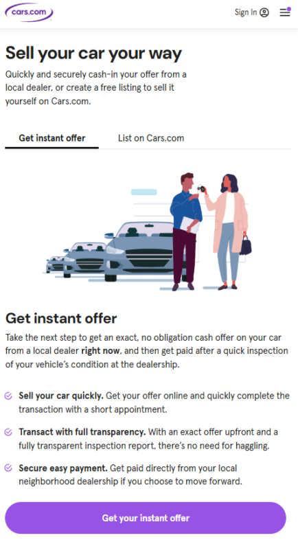 Cars.com Review 2026 (Best for Dealer Offers?)