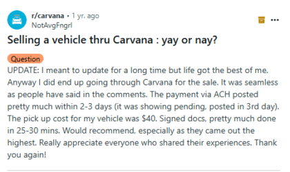 Carvana Review 2026 (Highest Online Offer?)