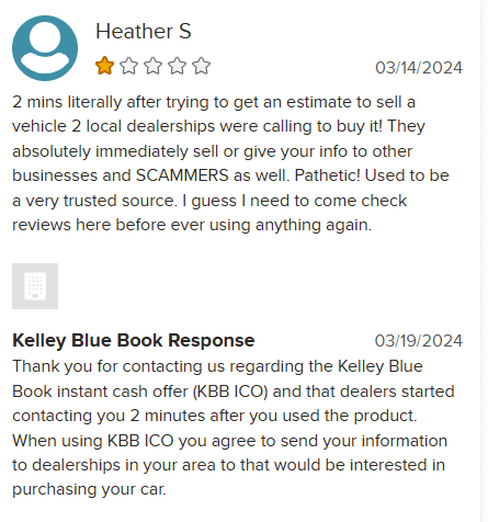 KBB Review - Sell Car in 2026?
