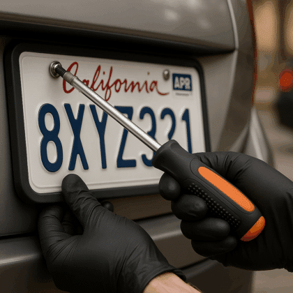 How to Remove License Plates Safely? (Best Tools)