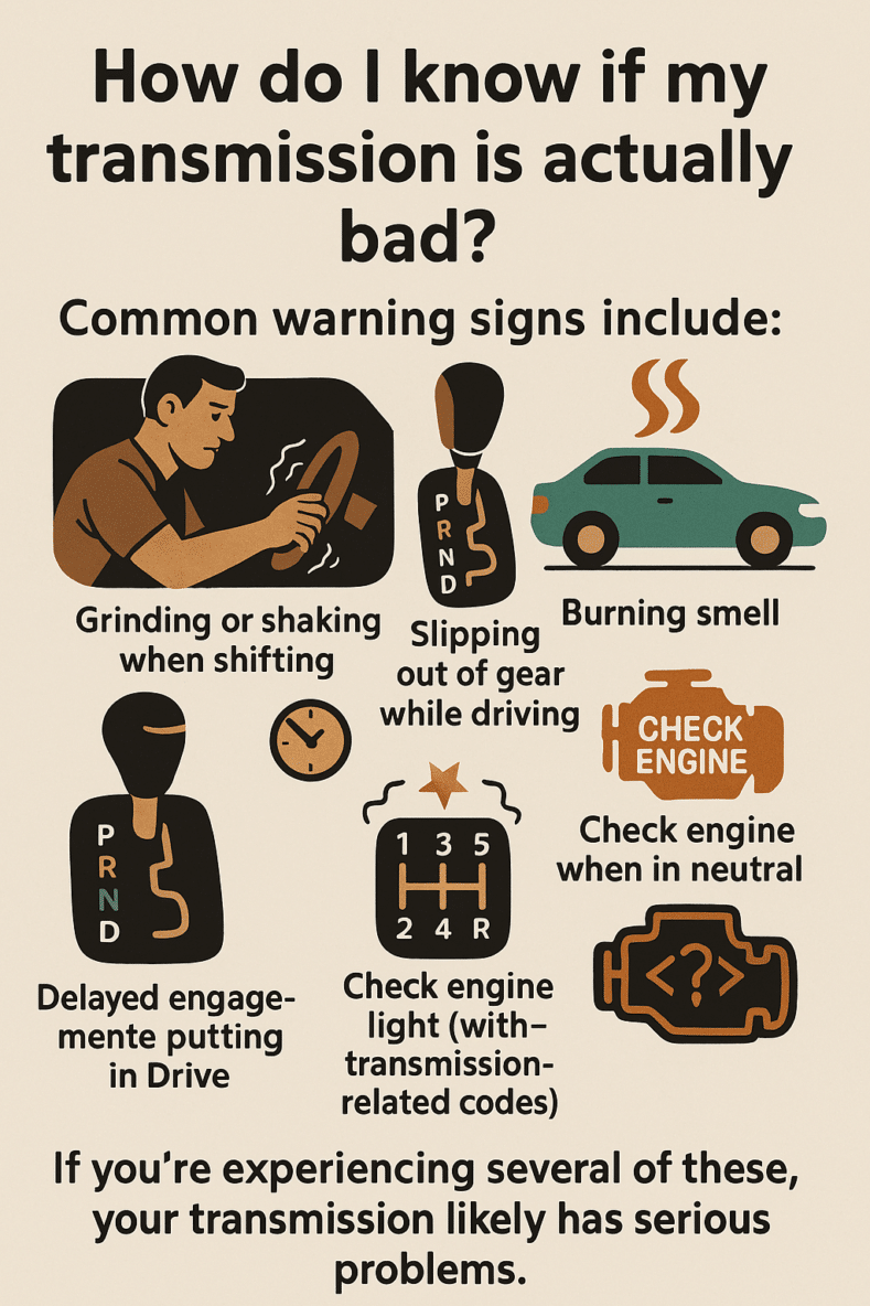 How to Sell a Car with a Bad Transmission?